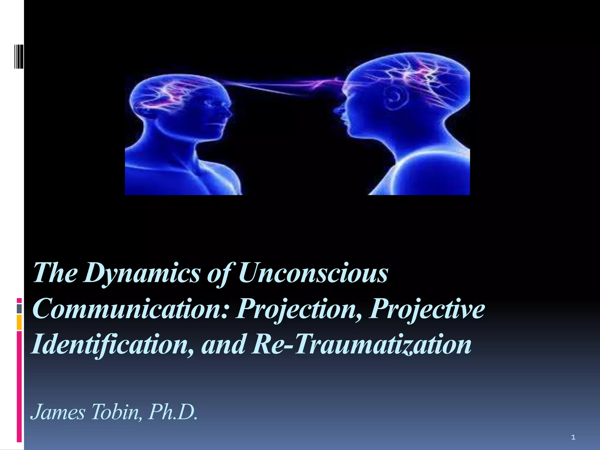 The Dynamics of Unconscious Communication: Projection, Projective ...