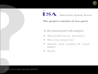 ISA Interactive System Access part2.0 | PDF | Eldercare | Family and ...