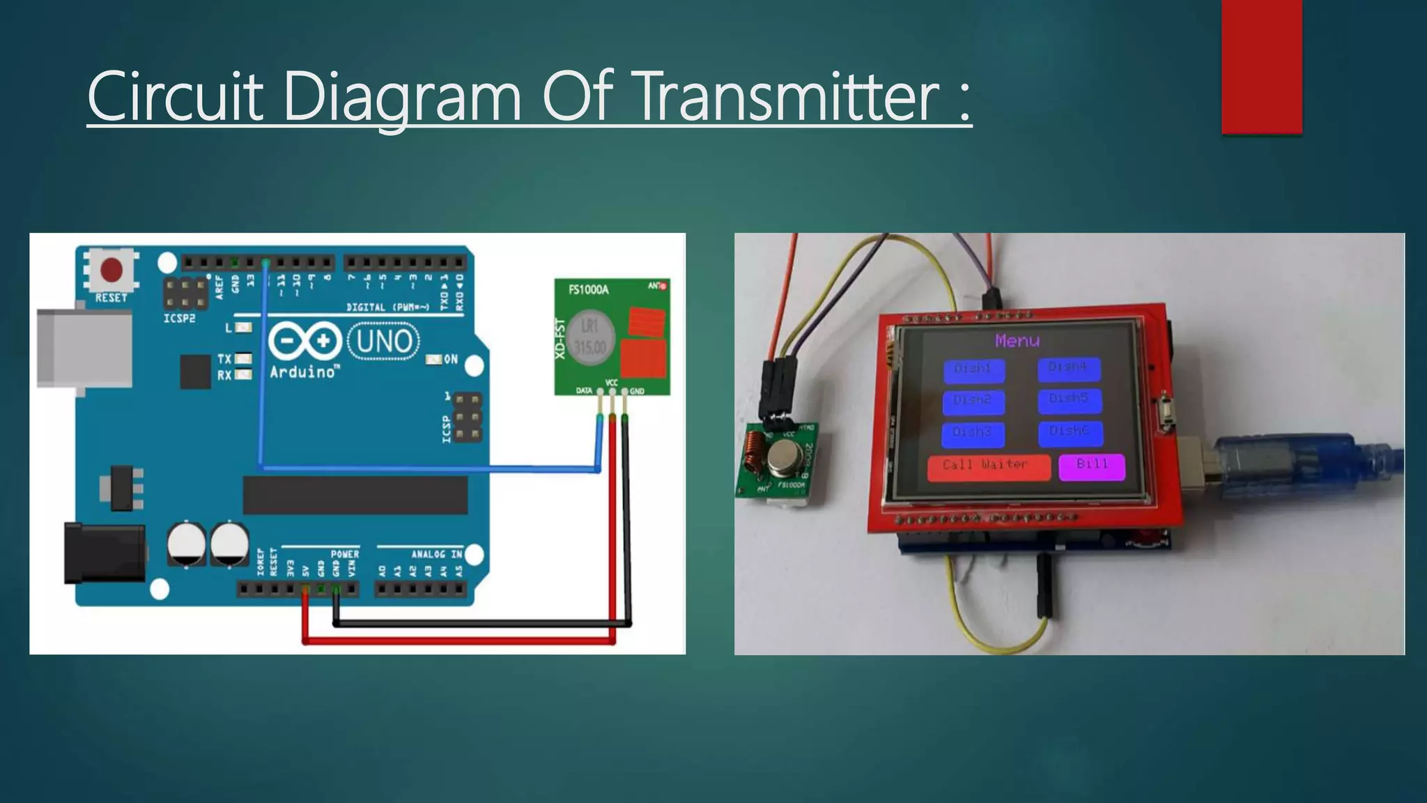 Project Itv 205 Smart Restaurant Menu Ordering System Using Arduino Ppt