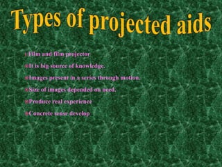 Projected & non Projected aids | PPTX