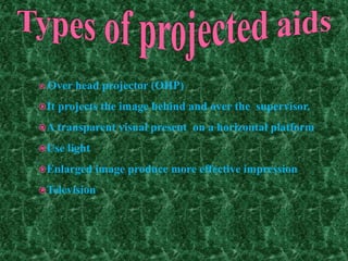 Projected & non Projected aids | PPTX