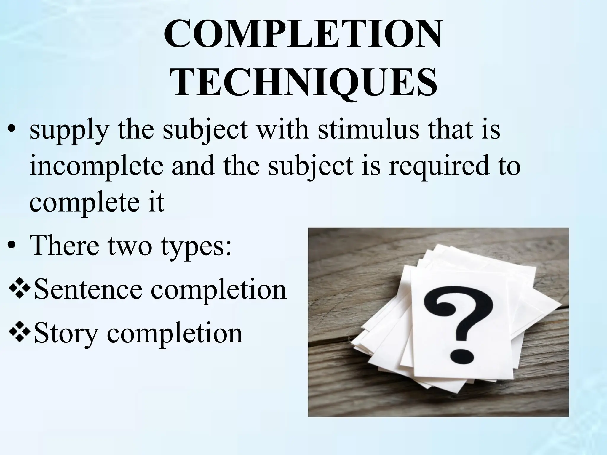 Projective Personality Test Powerpoint Pdf