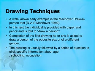 Projective techniques | PPTX