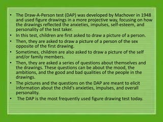 SENTENCE COMPLETION TESTS AND DRAWING TESTS | PPTX