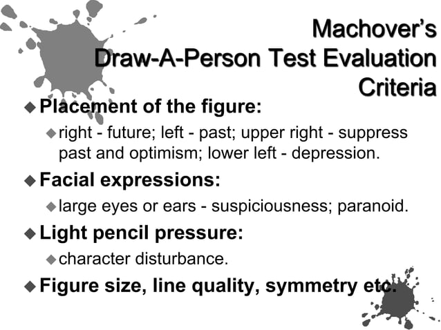 projective test in Psychology | PPTX
