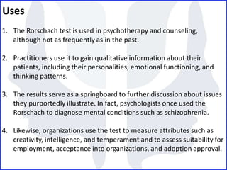 Projective Tests | PDF