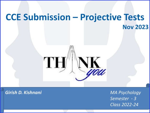 Projective Tests Pdf