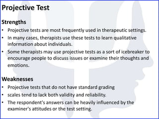 Projective Tests | PDF