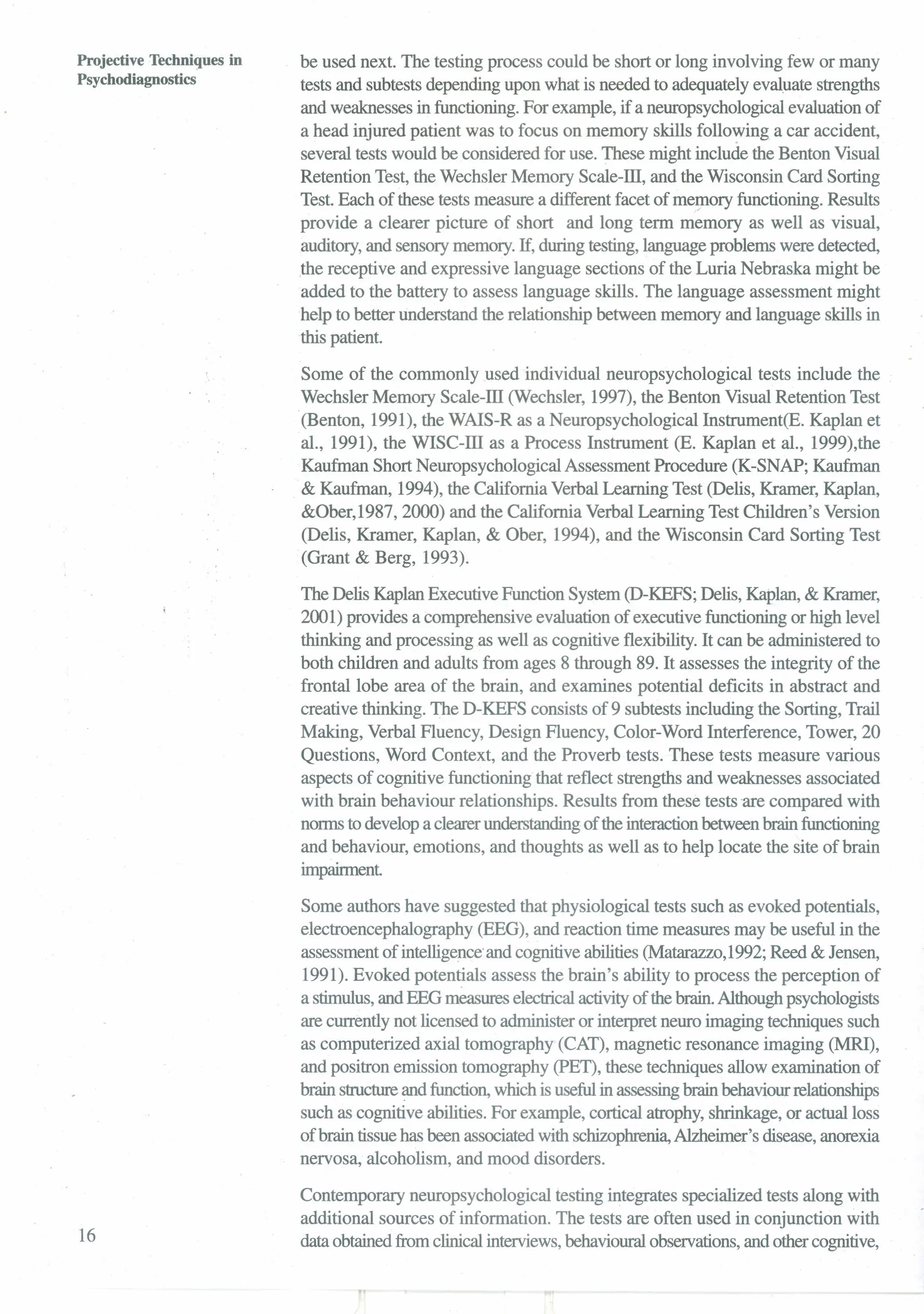 Introduction to projective techniques and tests | PDF