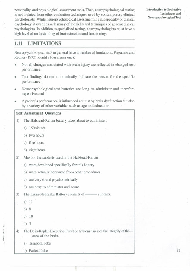 Introduction to projective techniques and tests | PDF