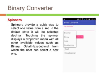binary coverter apps | PPTX | Computer Software and Applications ...