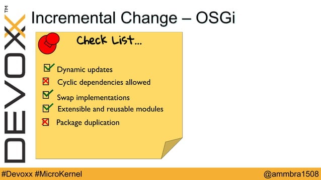 Project Jigsaw and OSGi microkernel architecture in the spotlight | PPT