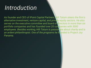 Project Joy Panama-Uplifting Communities through Education | PPT