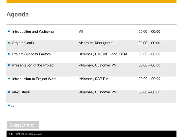 Project kick off | PPT | Computing | Technology & Computing