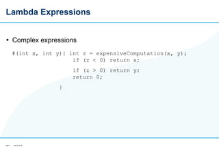 Project Lambda - Closures after all? | PPT | Programming Languages | Computing