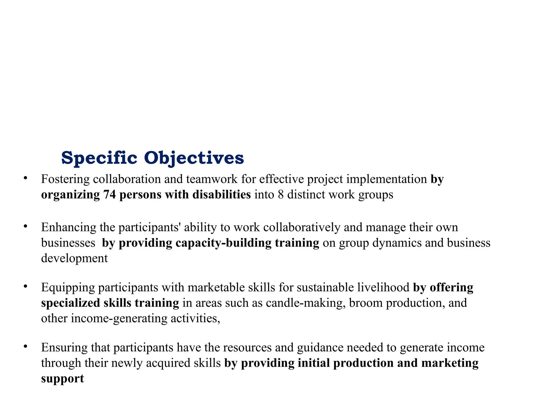 The new Project Launching was conducted on March 19,2025. | PPTX