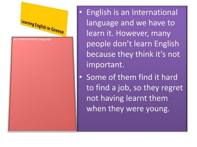 Project LearningEnglish B1 | PPTX