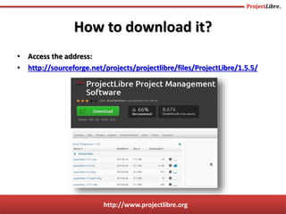 Project libre1.5 - Lesson 2 - Installation requirements | PPSX