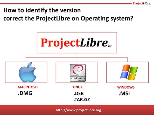 Project libre1.5 - Lesson 2 - Installation requirements | PPSX | Operating Systems | Computer ...