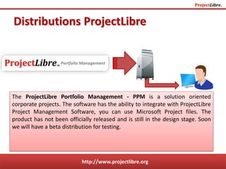 ProjectLibre 1.5 - Lesson 3 - The different distributions and ...