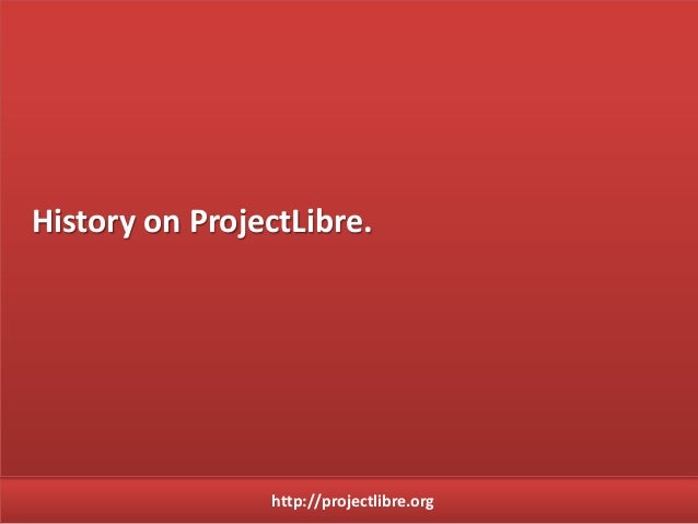 projectlibre tutorial francais pdf