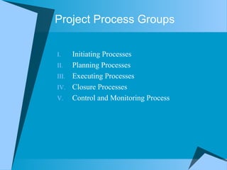 Project lifecycle | PPT