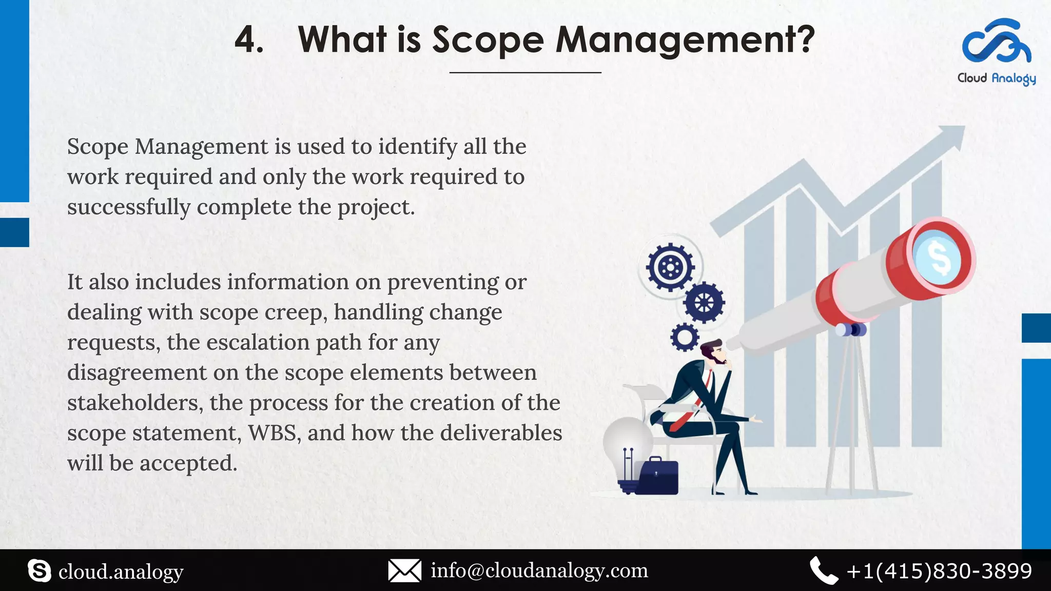 Project life cycle and scope management | PPT