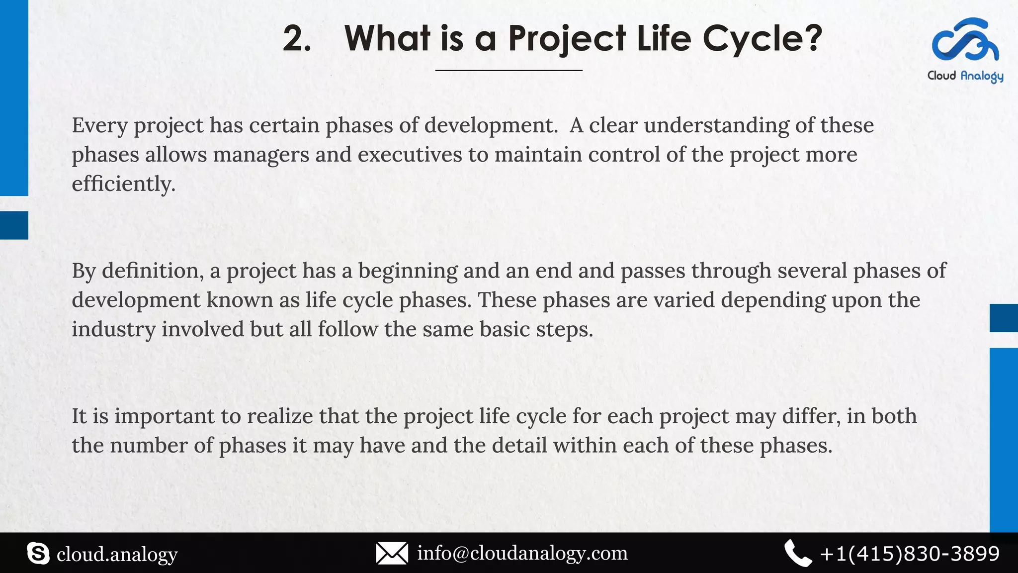 Project life cycle and scope management | PPT