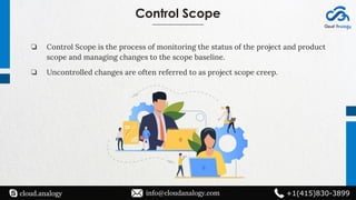 Project life cycle and scope management | PPT