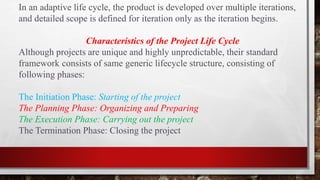 Project life cycle | PPTX