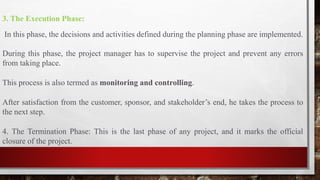 Project life cycle | PPTX