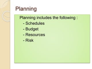 Project life cycle costing | PPTX