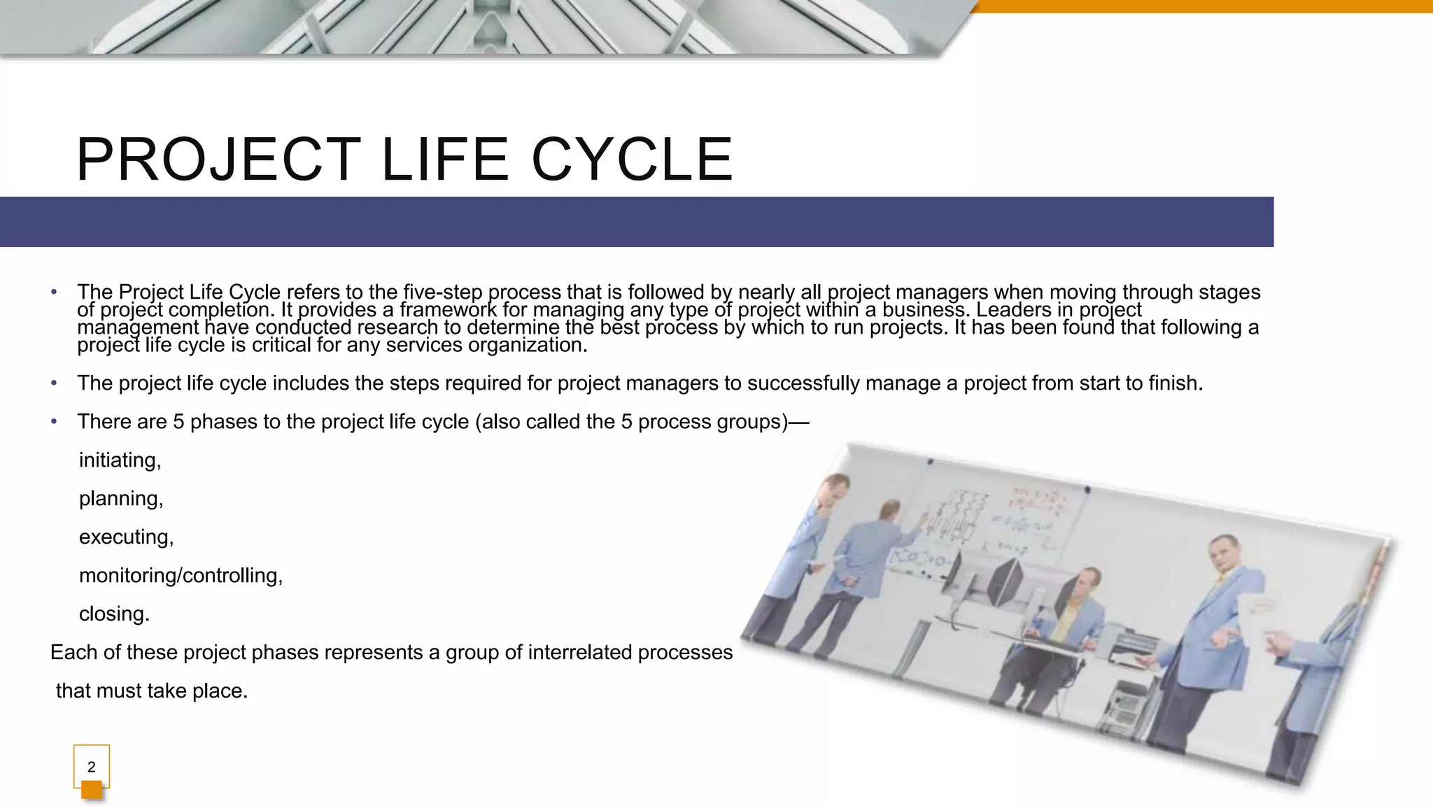 Project Life Cycle final.pptx | Civil Engineering Industry | Industries