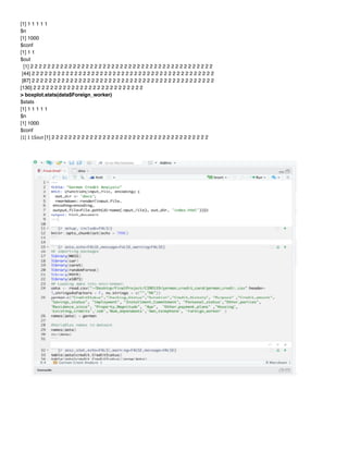 Credit Risk Assessment using Machine Learning Techniques with WEKA | PDF