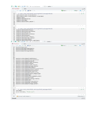 Credit Risk Assessment using Machine Learning Techniques with WEKA | PDF