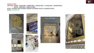 Signage Company in Riyadh | Expert Signage Solutions - SignexKSA | PPT