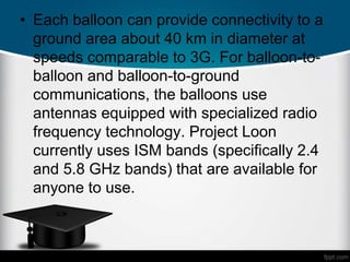 Project loon | PPTX