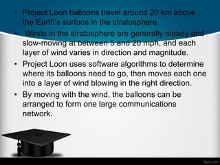 Project loon | PPTX