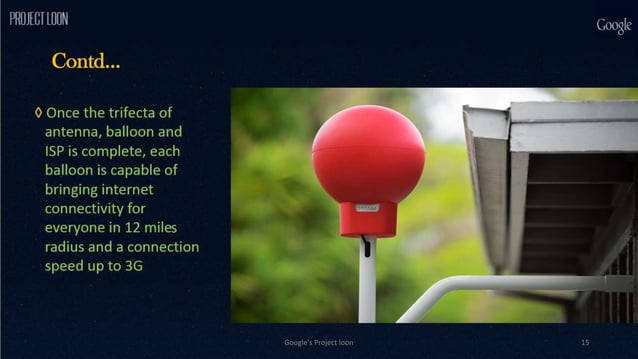 Project loon | PPT