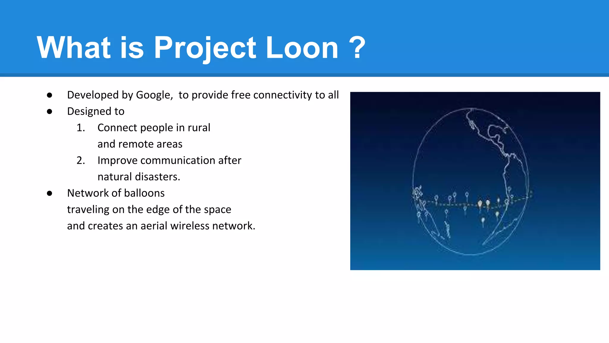 Project loon | PPTX
