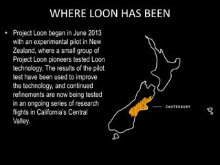 Project loon | PPT