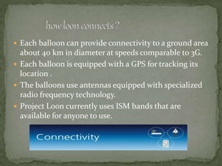 Project loon ppt | PPTX