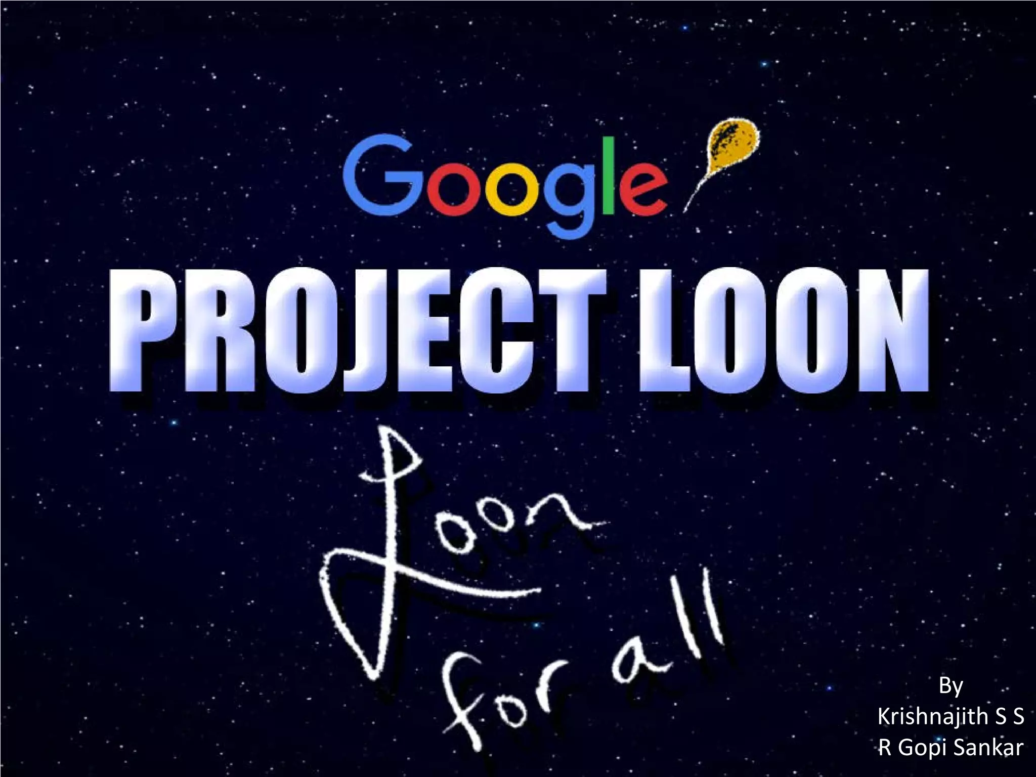 Project loon | PPT