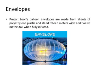 Project loon by saikiran yasarapu | PPTX