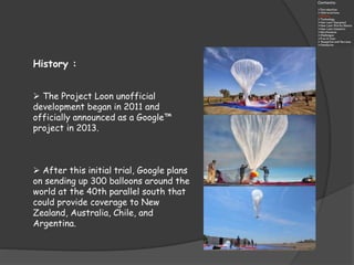 Project loon | PPTX