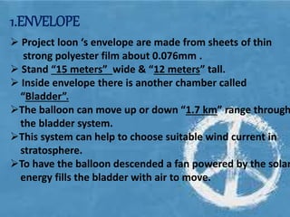 Project loon | PPTX | Internet | Computing