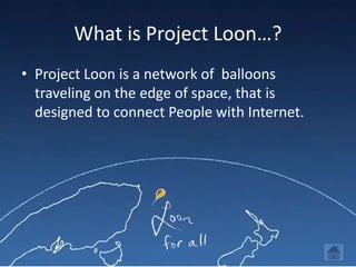 Project loon | PPT