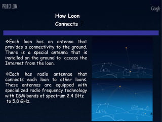 Google | Project Loon | Internet Ballon | PPT