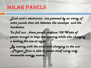 Project loon with basant | PPT