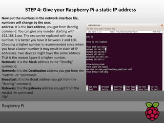 Project-make a public website server using raspberry pi | PPT